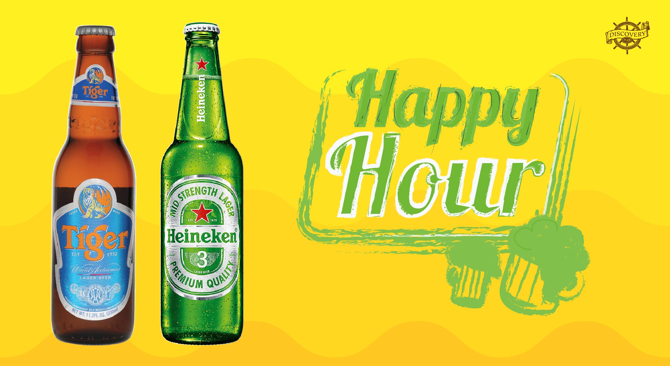 Discovery Pub Monthly F&B Promotions